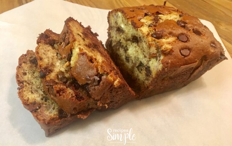 Banana Chocolate Chip Bread - Recipes Simple