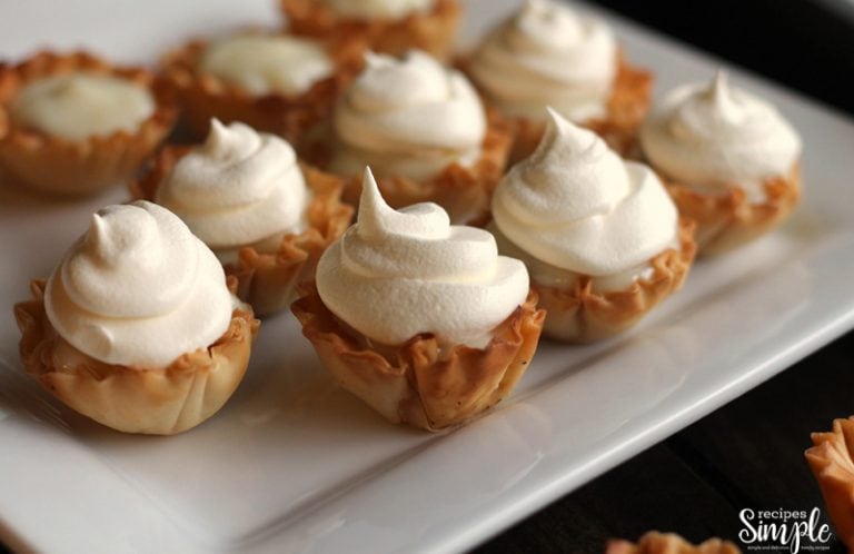 Easy Mini Key Lime Tarts - Recipes Simple