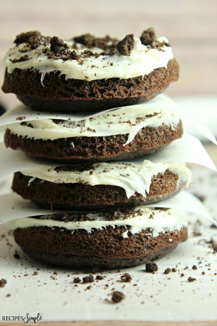 Baked Oreo Donuts Recipe - Recipes Simple