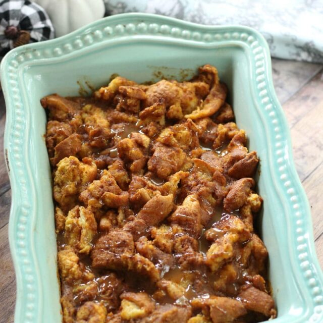 Pumpkin Maple Bread Pudding - Recipes Simple
