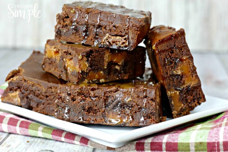 Easy Rolo Brownies Recipe - Recipes Simple