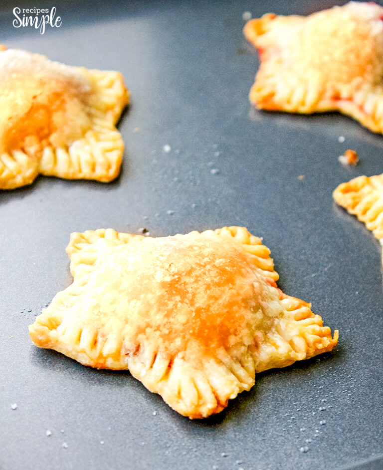 Star Shaped Mini Cherry Hand Pies - Recipes Simple