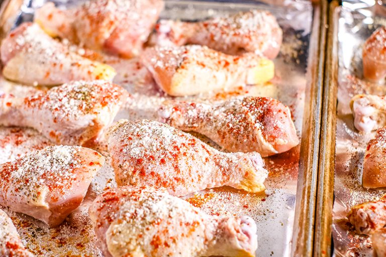 Baked Parmesan Chicken Legs - Recipes Simple