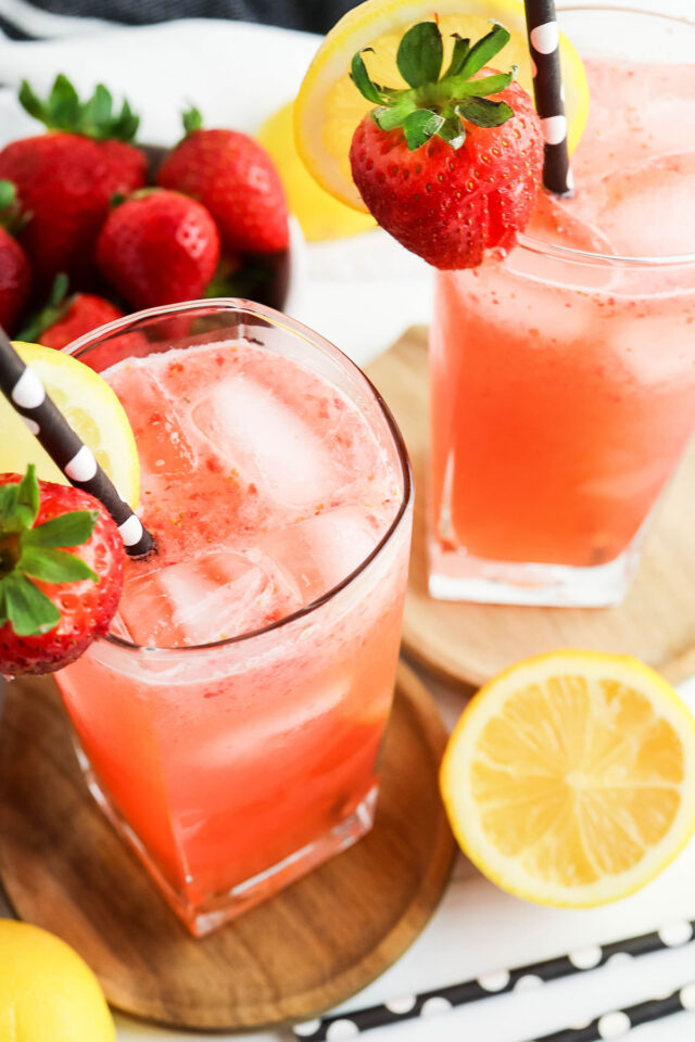 Homemade Strawberry Lemonade - Recipes Simple