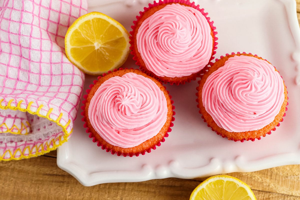 Pink Lemonade Cupcakes Recipe