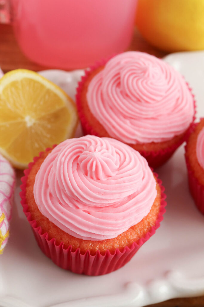 Pink Lemonade Cupcakes - Recipes Simple