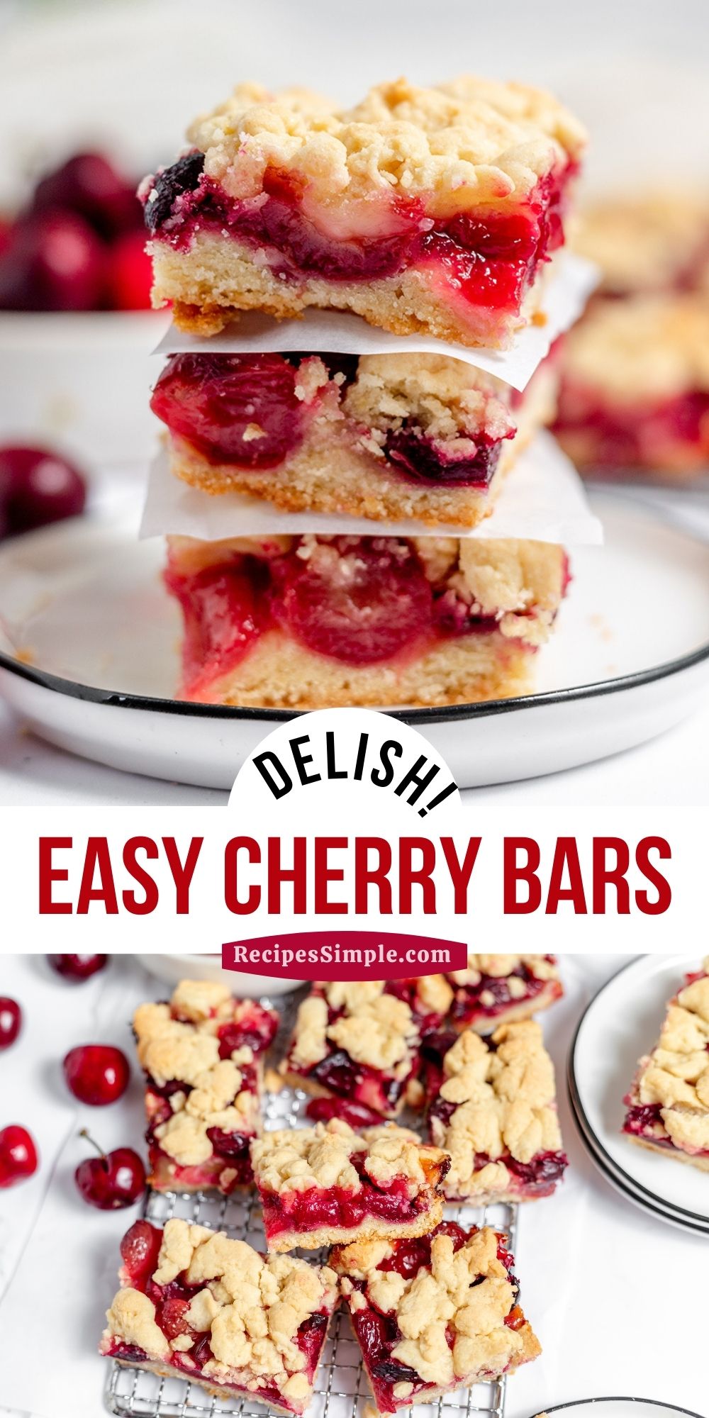 Cherry Bars - Recipes Simple