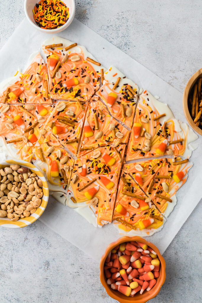 Candy Corn Bark - Recipes Simple