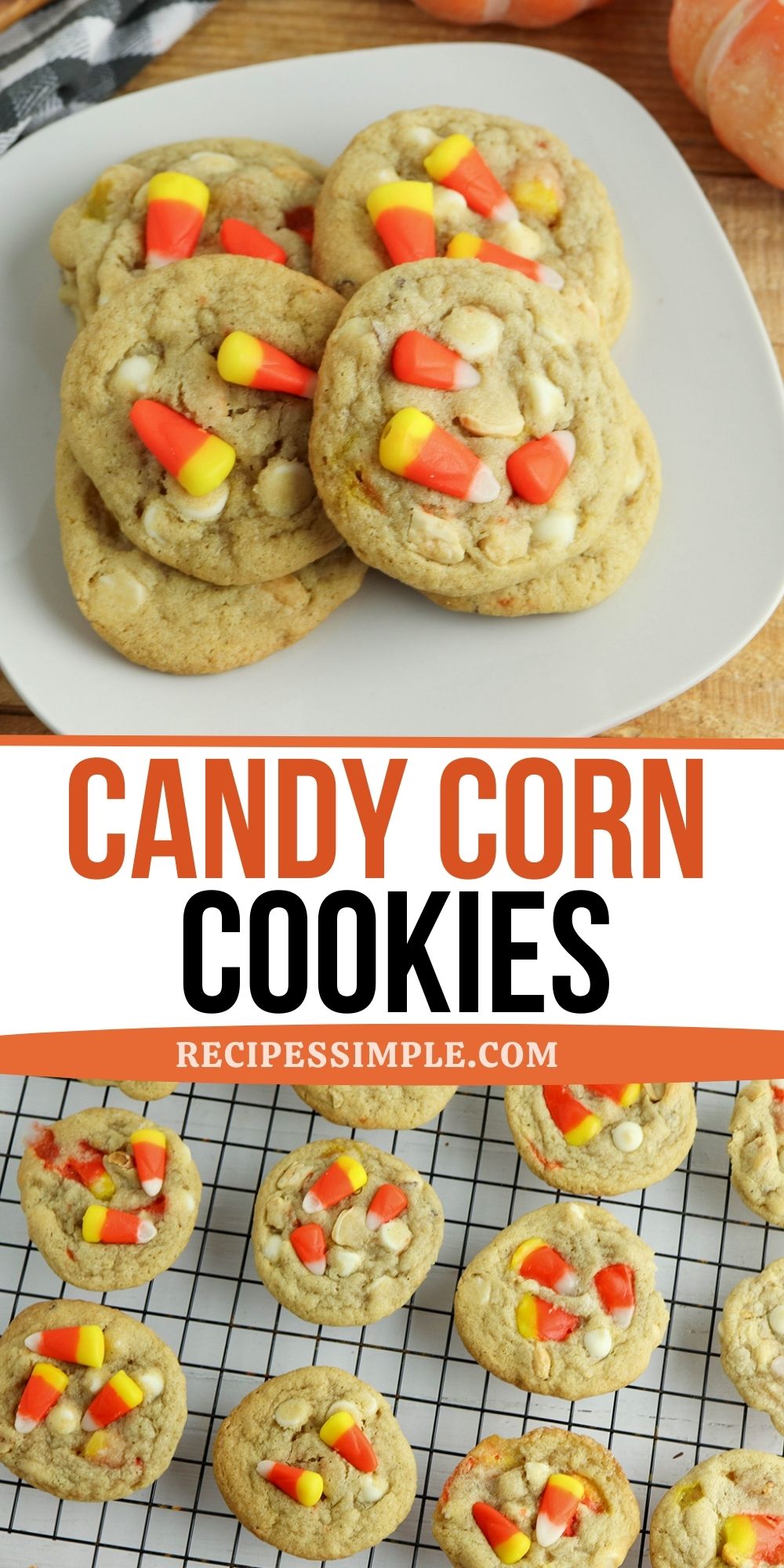 Candy Corn Cookies - Recipes Simple