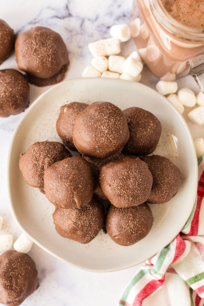 Hot Chocolate Truffles - Recipes Simple