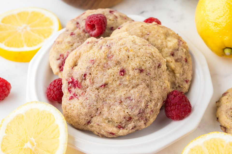 Lemon Raspberry Cookies - Recipes Simple