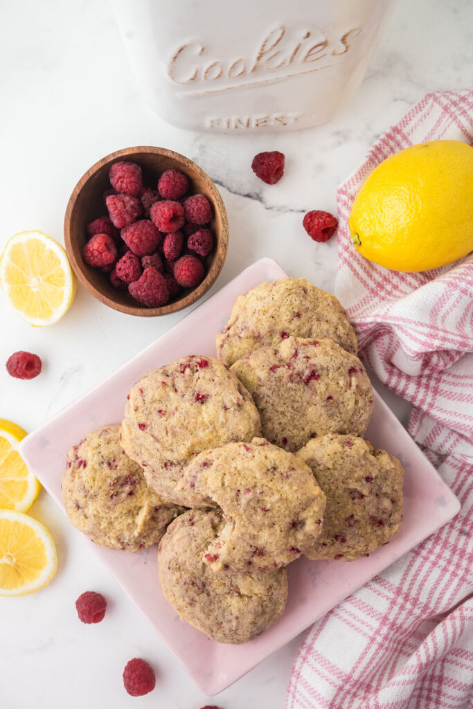 Lemon Raspberry Cookies - Recipes Simple