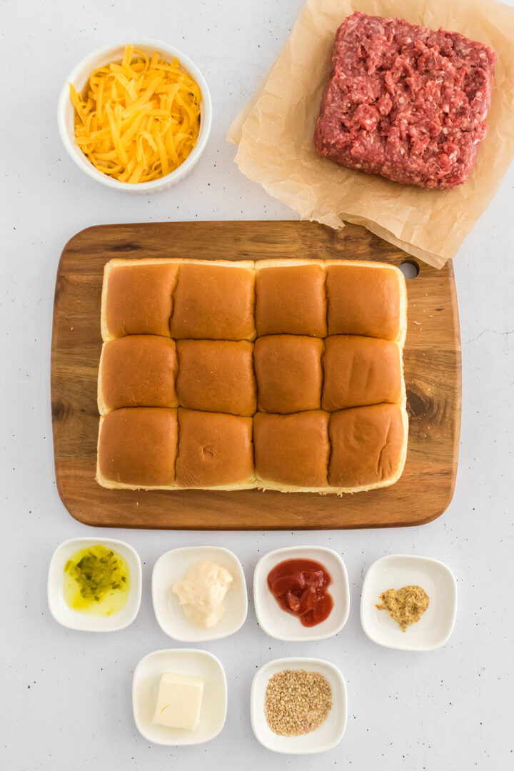 Cheeseburger Sliders - Recipes Simple