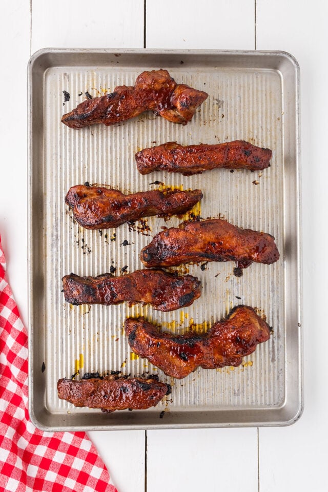 BBQ Boneless Pork Ribs in the Oven - Recipes Simple