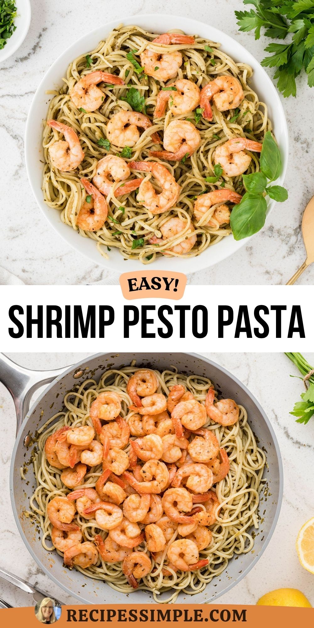 Shrimp Pesto Pasta - Recipes Simple