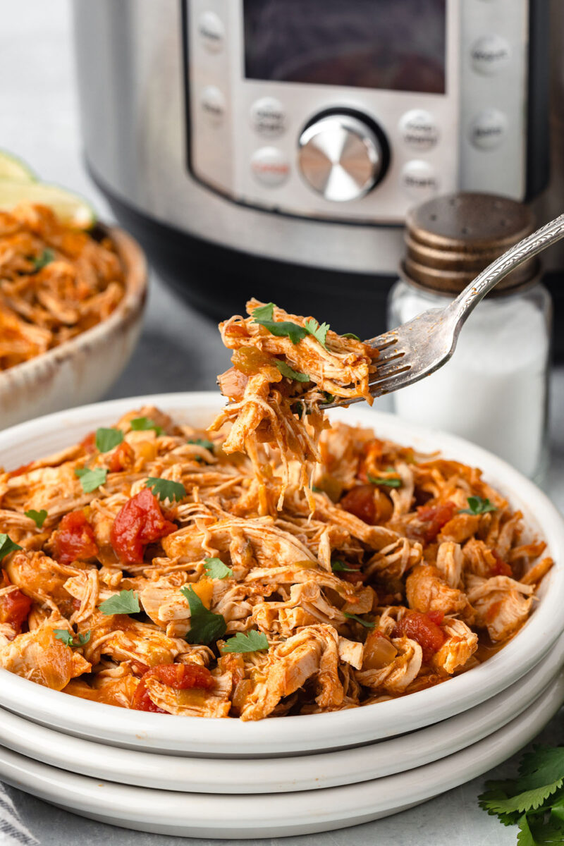 Instant Pot Mexican Shredded Chicken - Recipes Simple